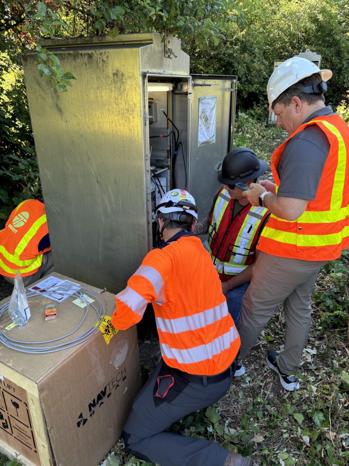 AGS + Navtech Radar install new radar system